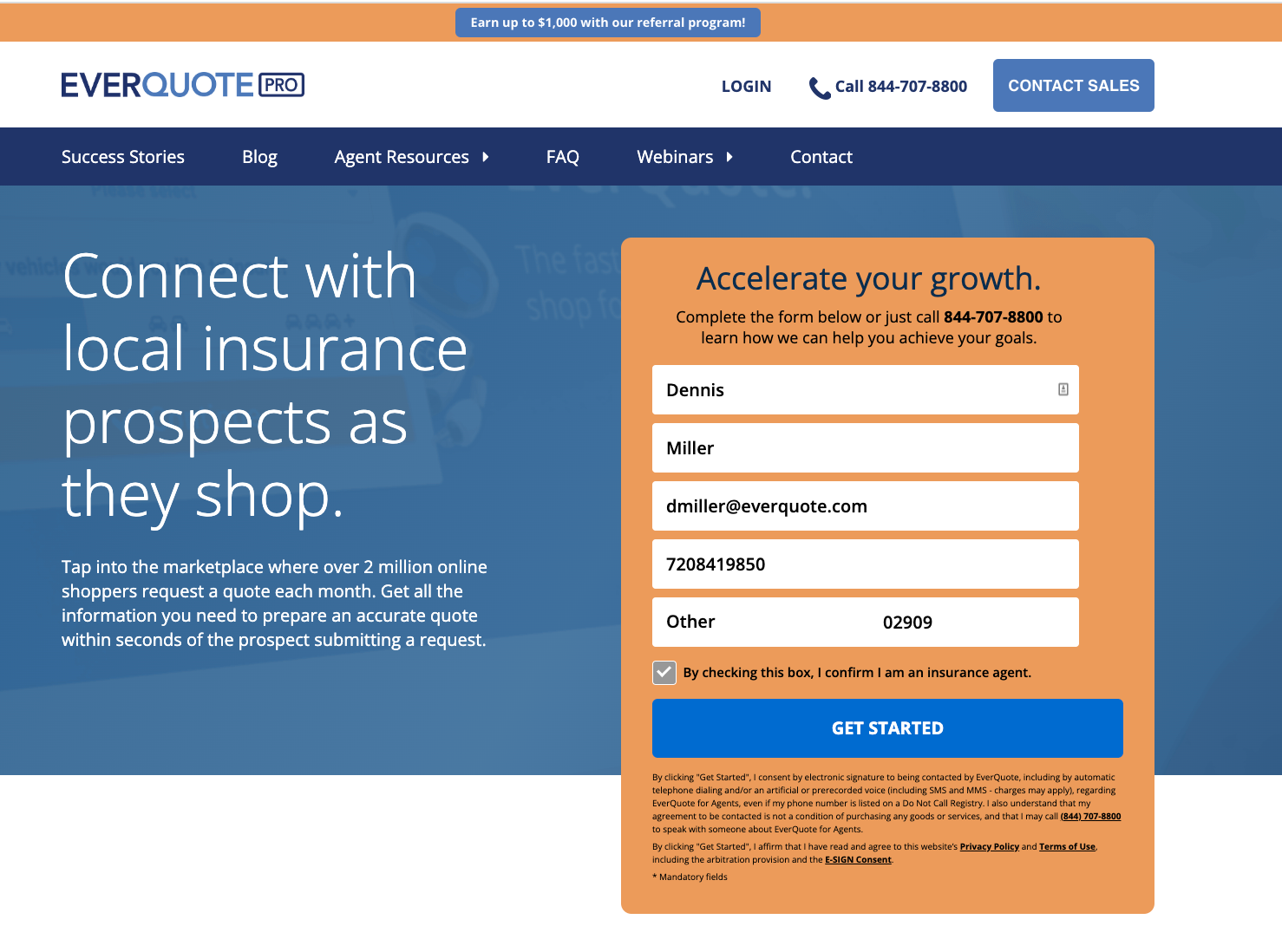 EverQuote Online Insurance Leads for Agents